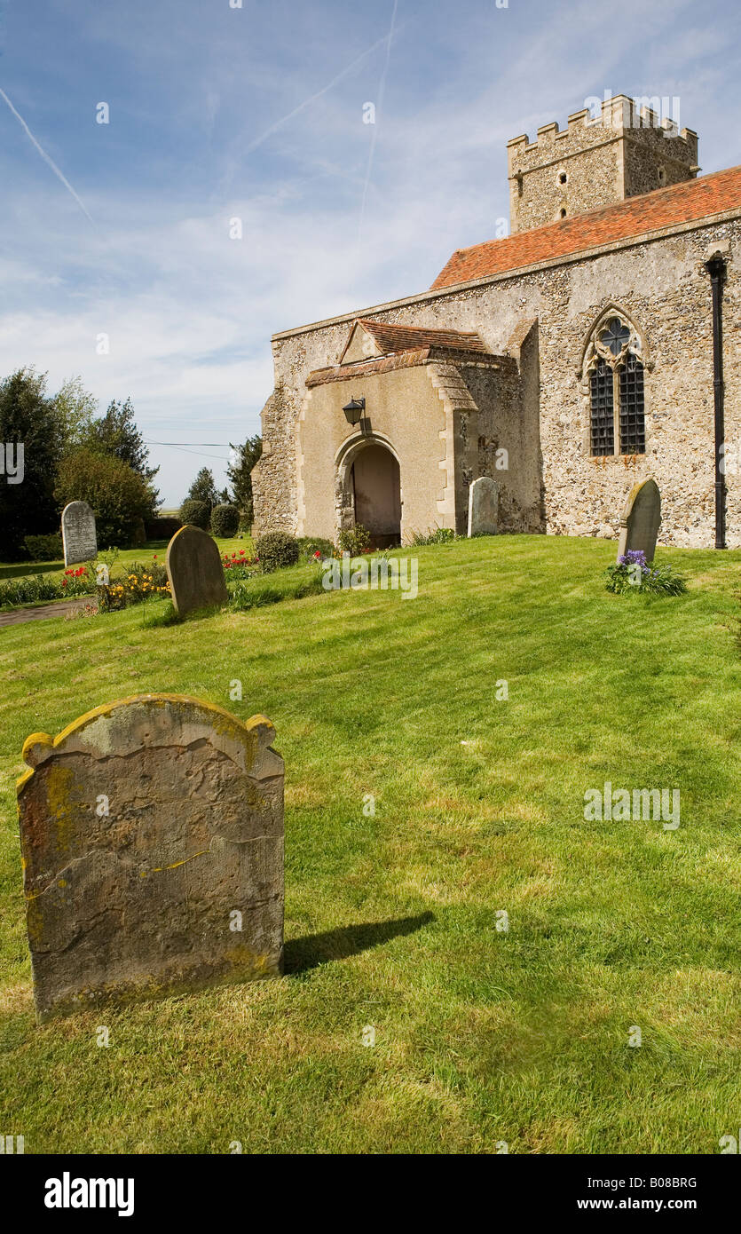 All Saints' church Graveney Kent Stock Photo - Alamy