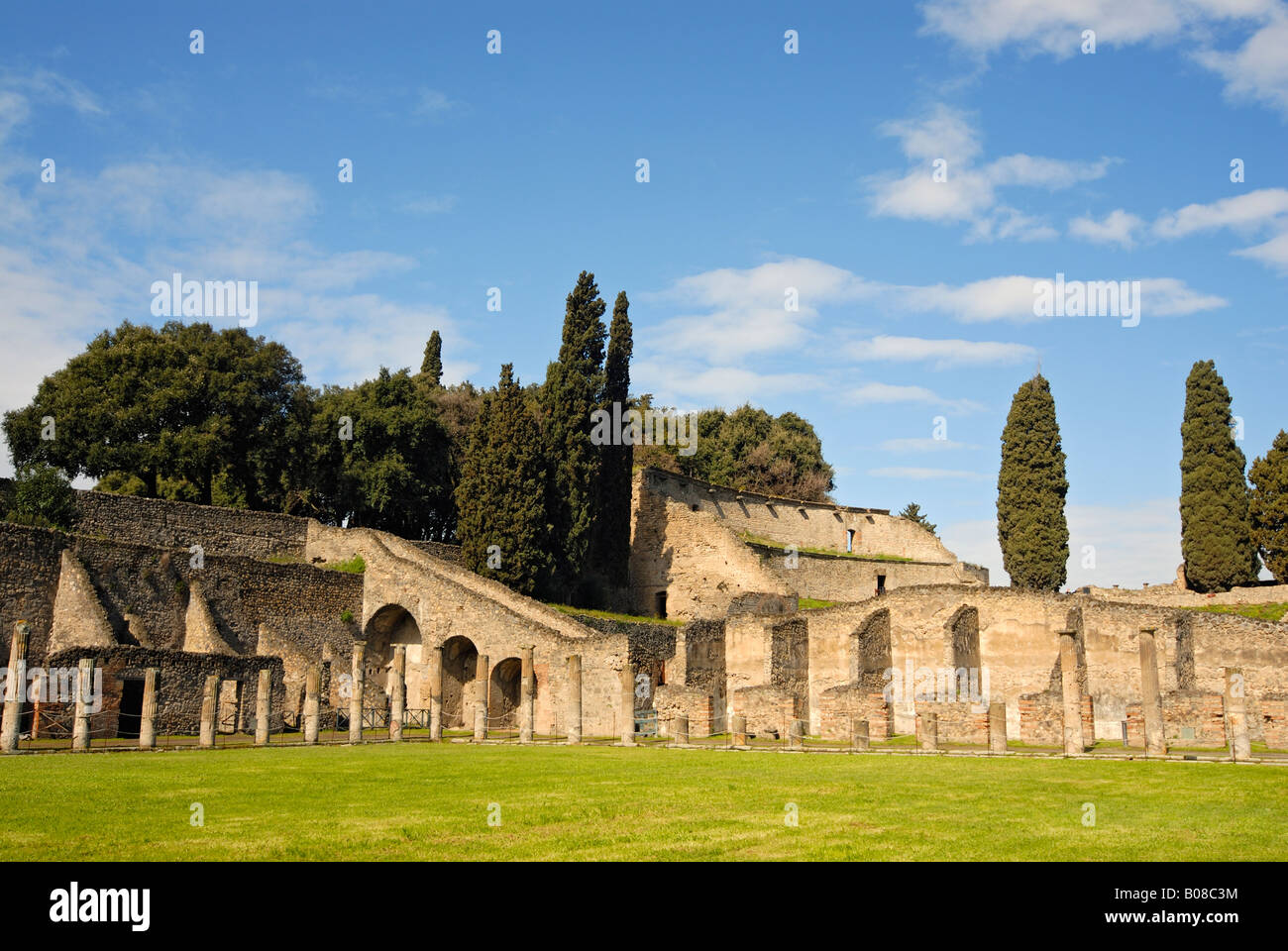 Gladiators barracks pompeii hi-res stock photography and images - Alamy