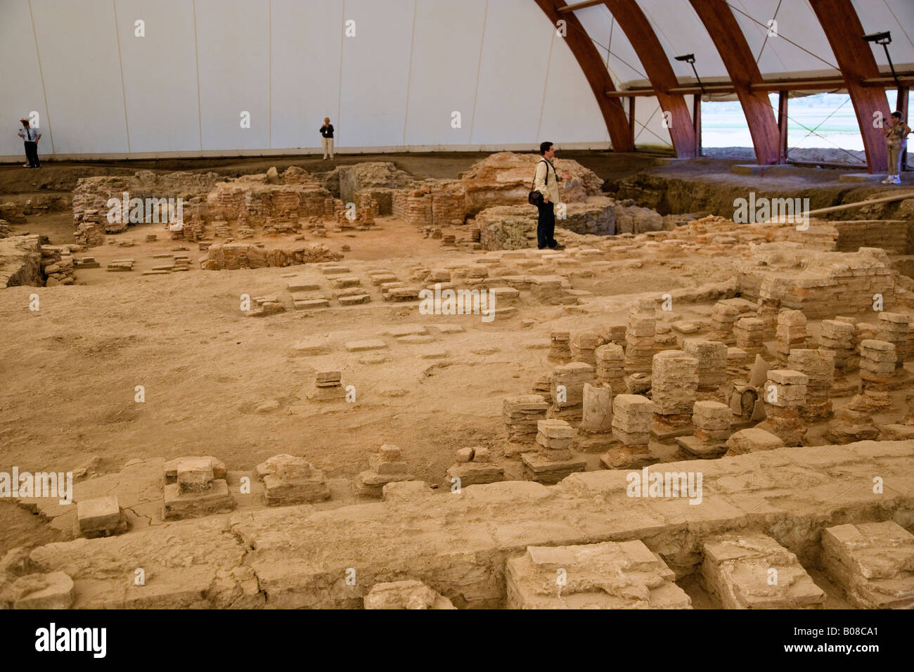 The Viminacium Archaeological Site in Kostolac, Serbia. This site is of ...