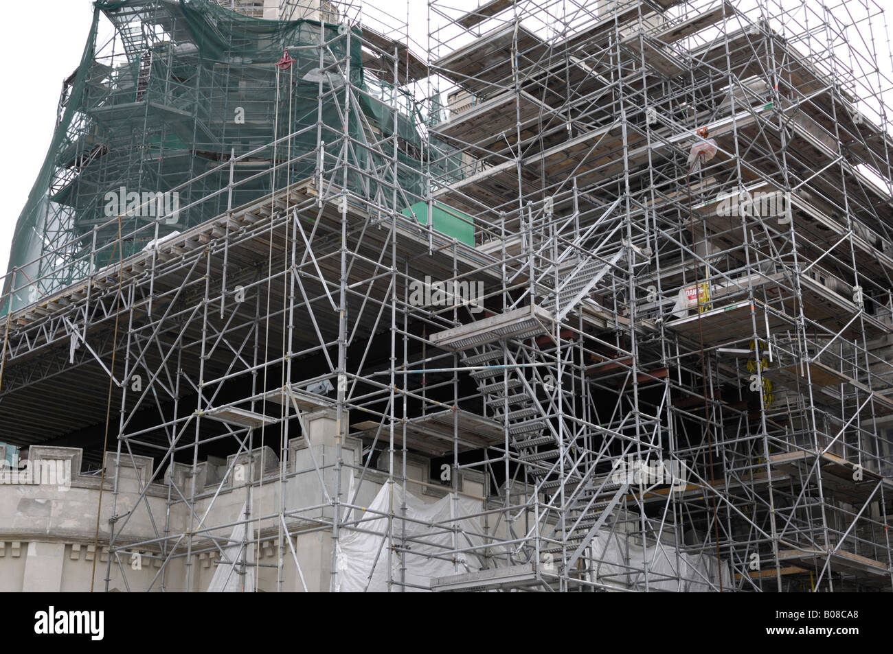 Intricate scaffolding hi-res stock photography and images - Alamy