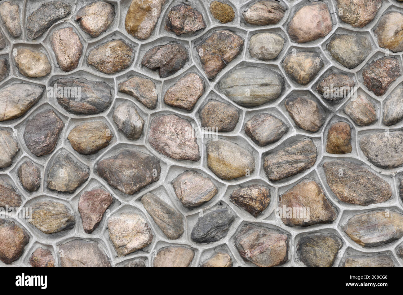 Decorative stone wall Stock Photo - Alamy
