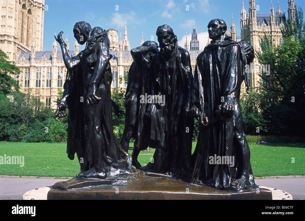 The Burghers of Calais, by Auguste Rodin (1840-1917 Stock Photo - Alamy