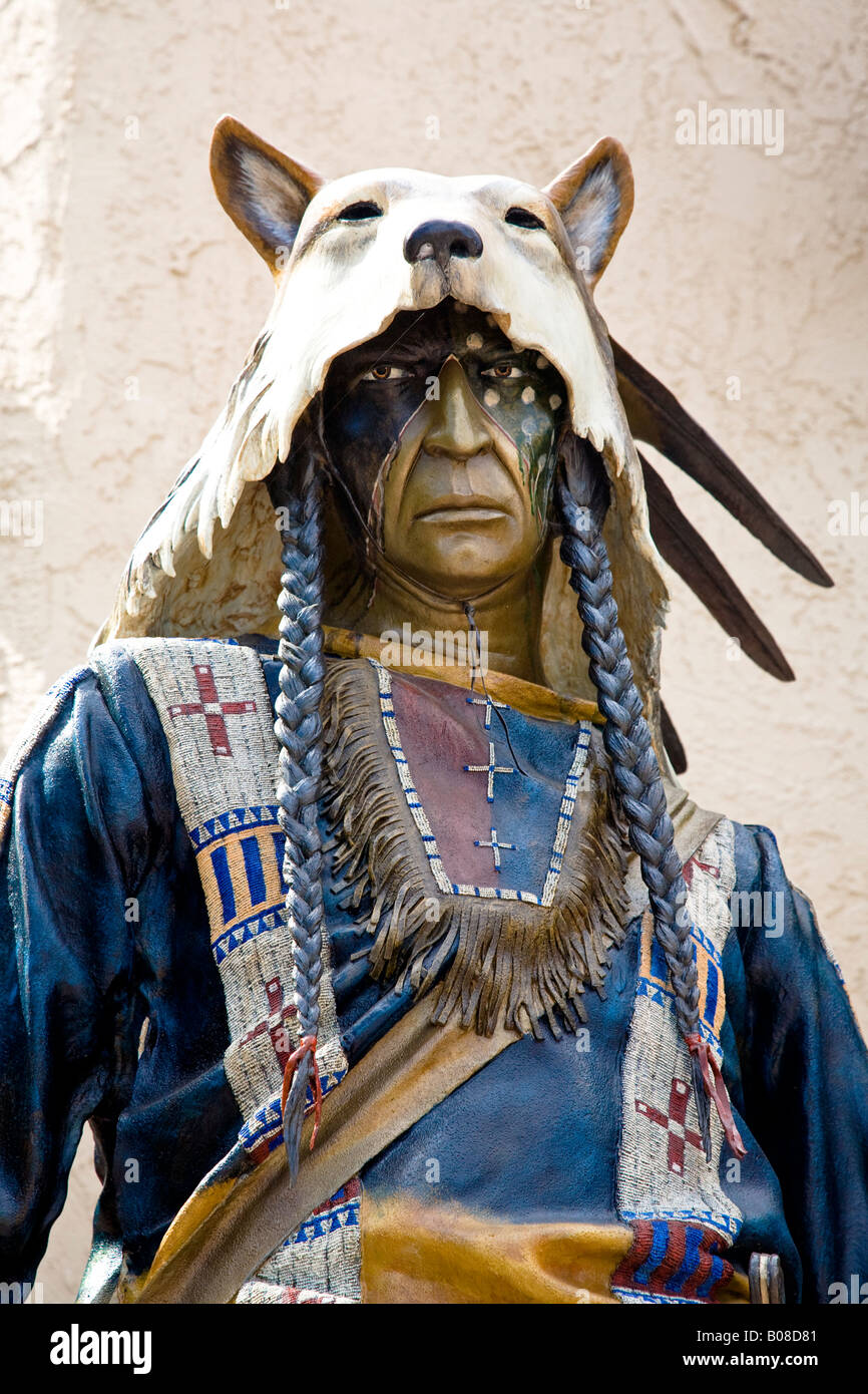 Indian Sculpture Arts and Antiques District Old Town Scottsdale Phoenix ...
