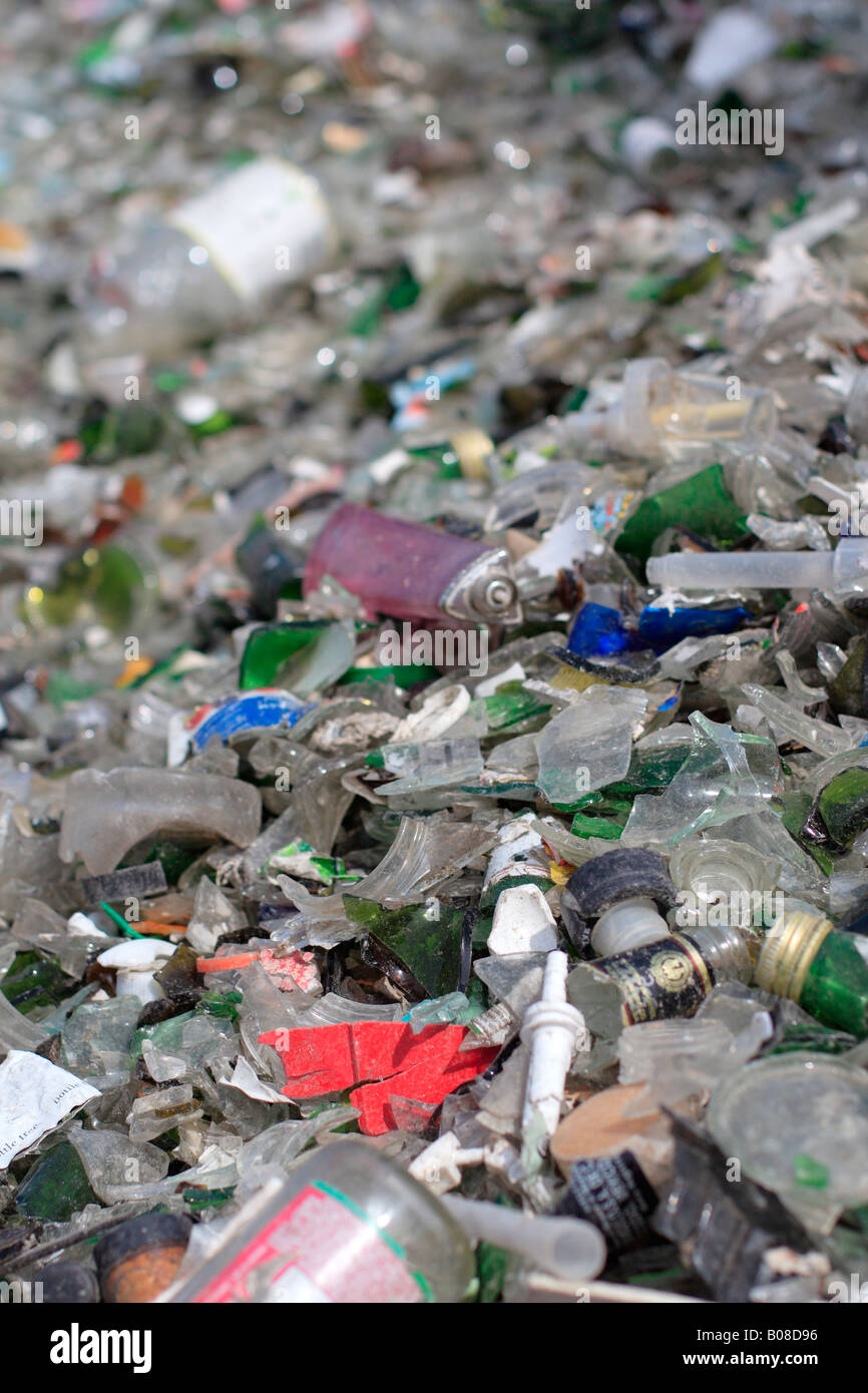 Broken glass for recycling hi-res stock photography and images - Alamy