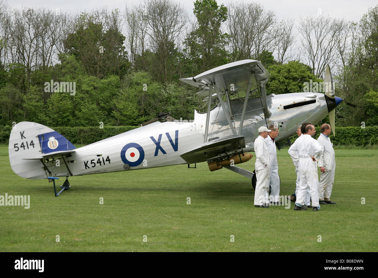 HAWKER HIND 1930'S FIGHTER AIRCRAFT Stock Photo - Alamy