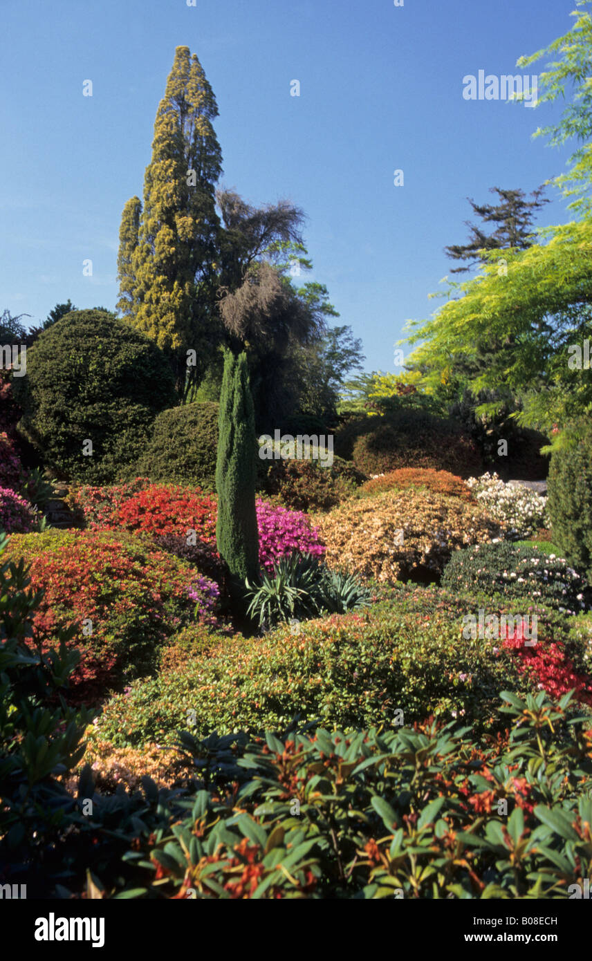 The Rock Garden Leonardslee Gardens Lower Beeding West Sussex one of ...