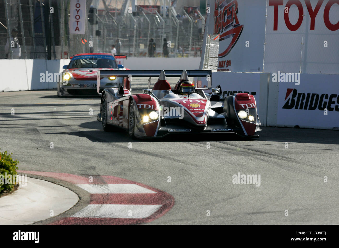 Audi R10 Le Mans Prototype Stock Photo - Alamy