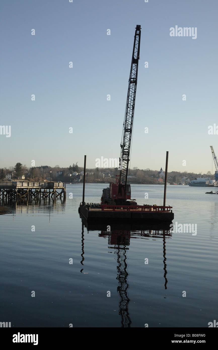 Portsmouth Harbor at sunrise from Pierce Island Located in Portsmouth ...