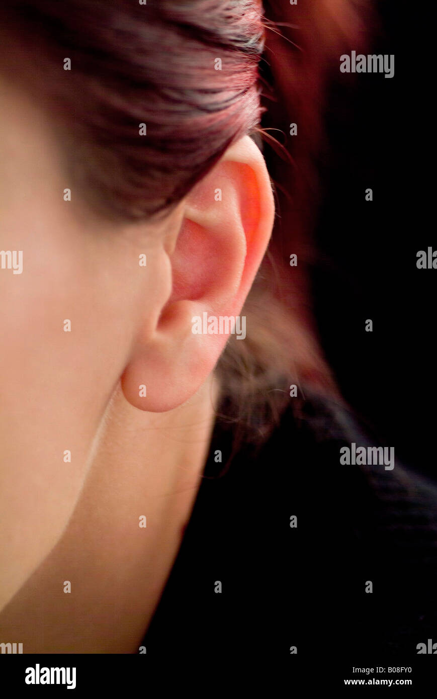 Pert of woman s face Stock Photo - Alamy