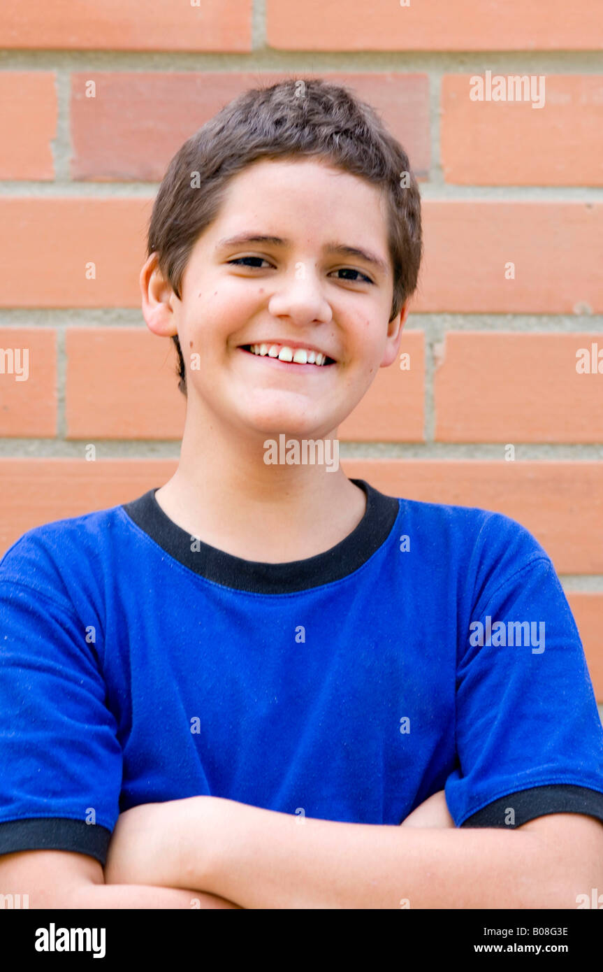 Portrait of Boy Stock Photo - Alamy