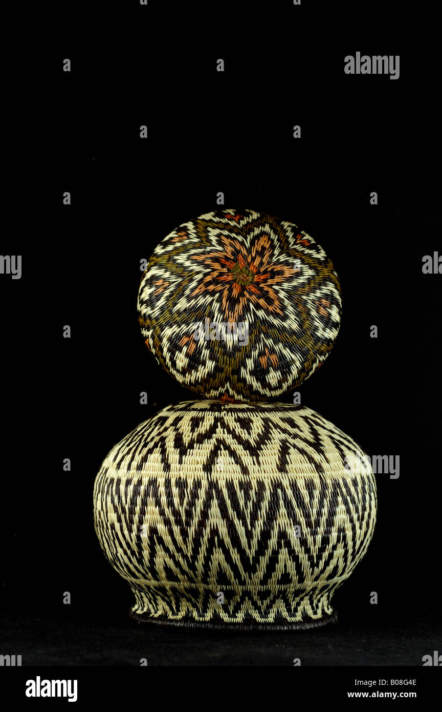 Latin America, Panama, Panamanian arts & crafts.Traditional Embera ...