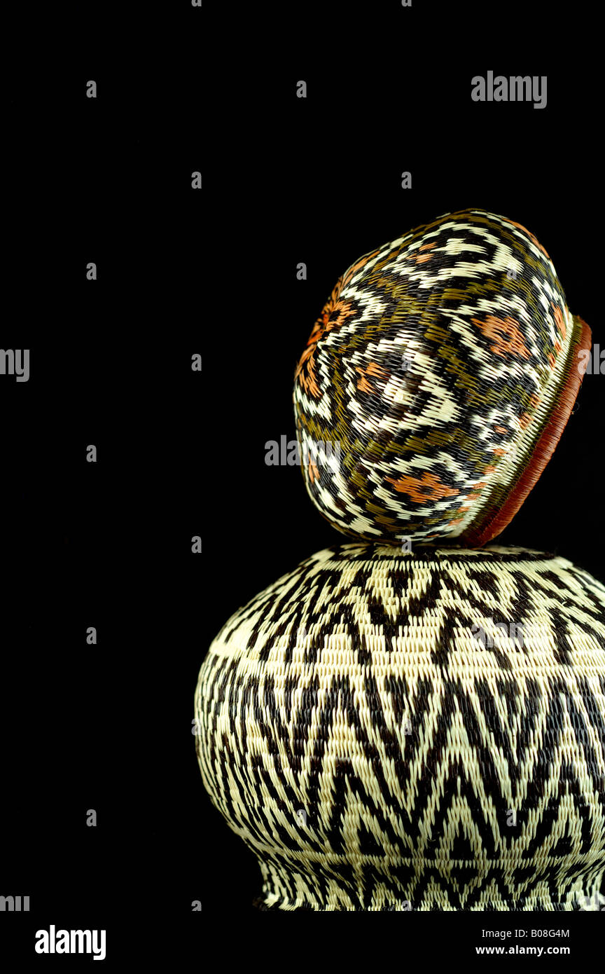 Latin America, Panama, Panamanian arts & crafts.Traditional Embera ...