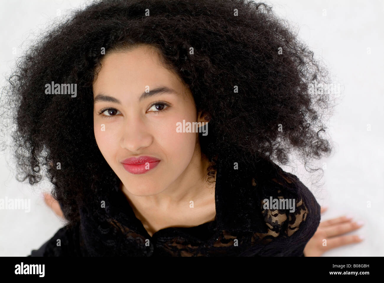 Portrait of woman Stock Photo - Alamy