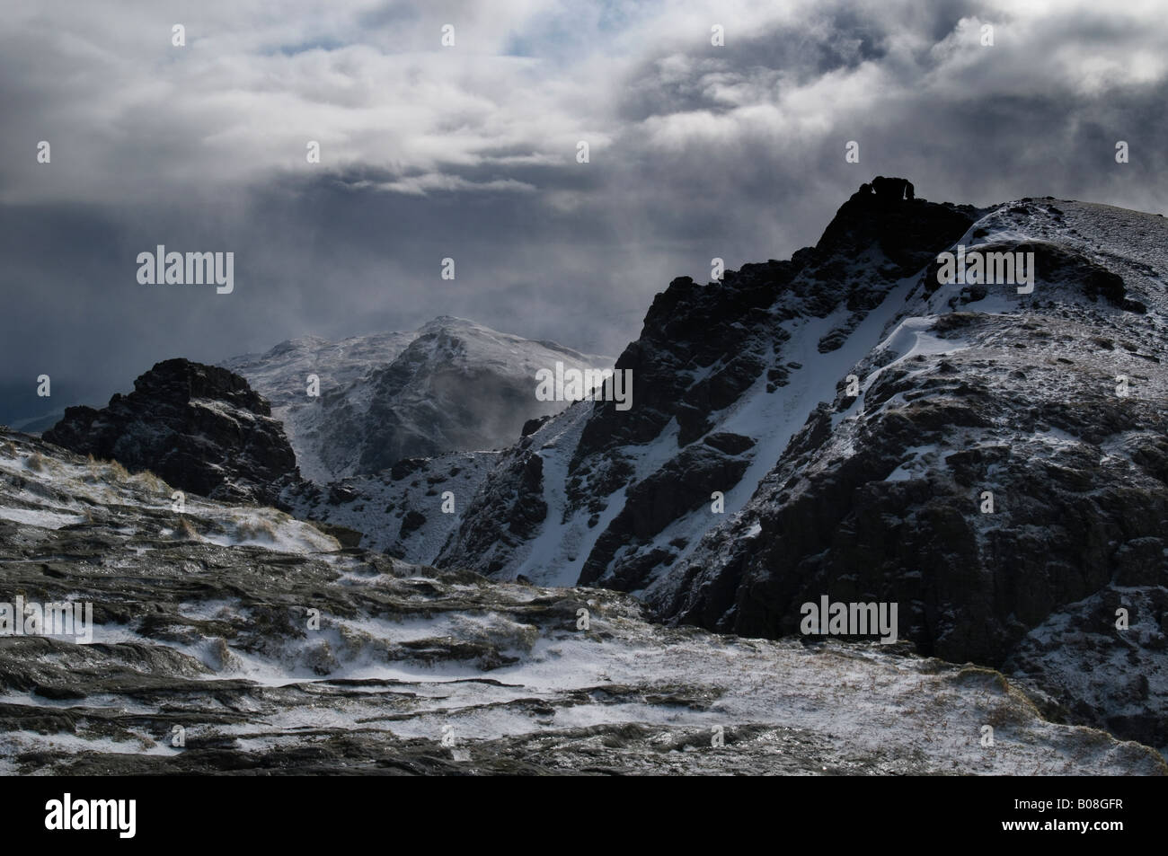 Ben Arthur (The Cobbler) Winter Summit Stock Photo - Alamy