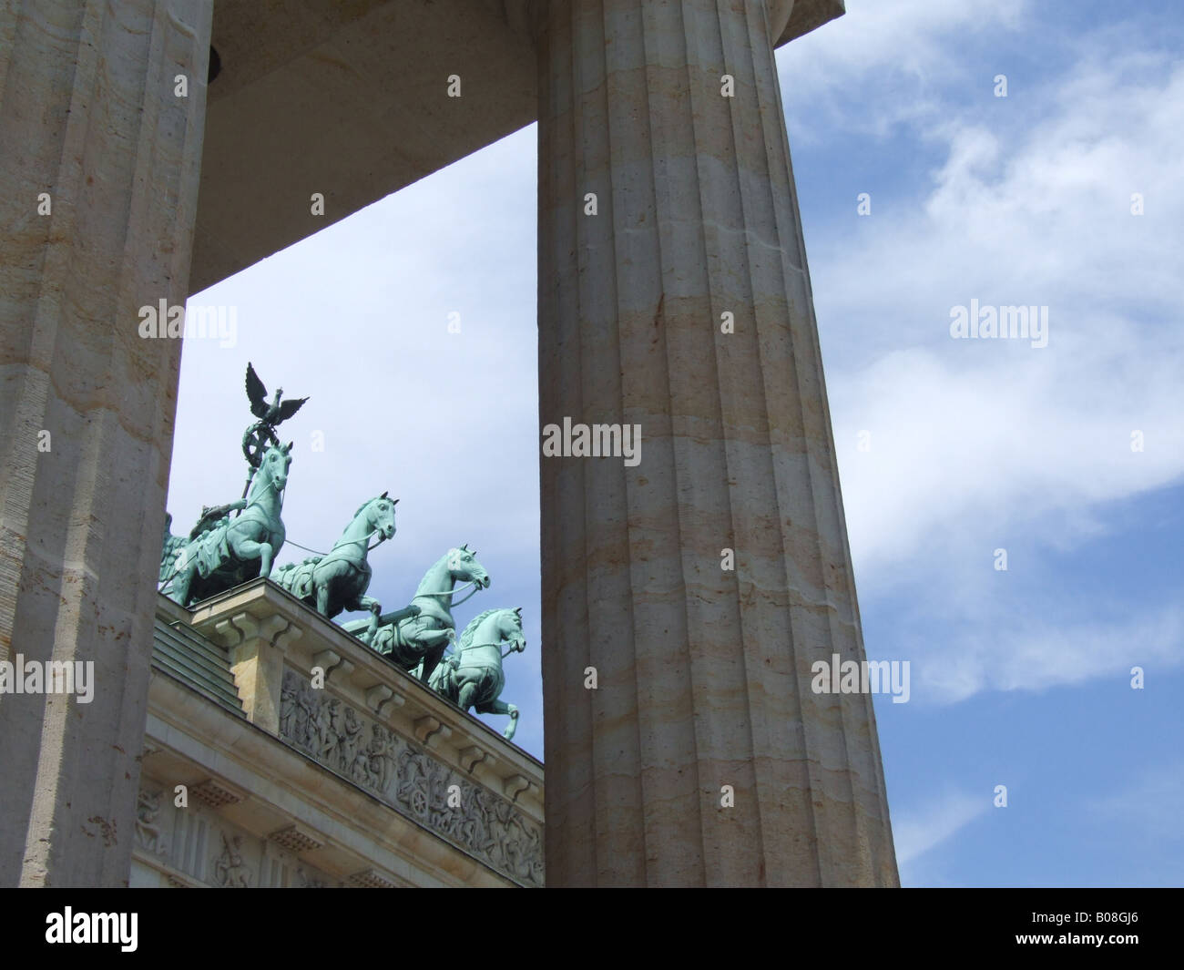 brandenburg gate in berlin germany Stock Photo - Alamy