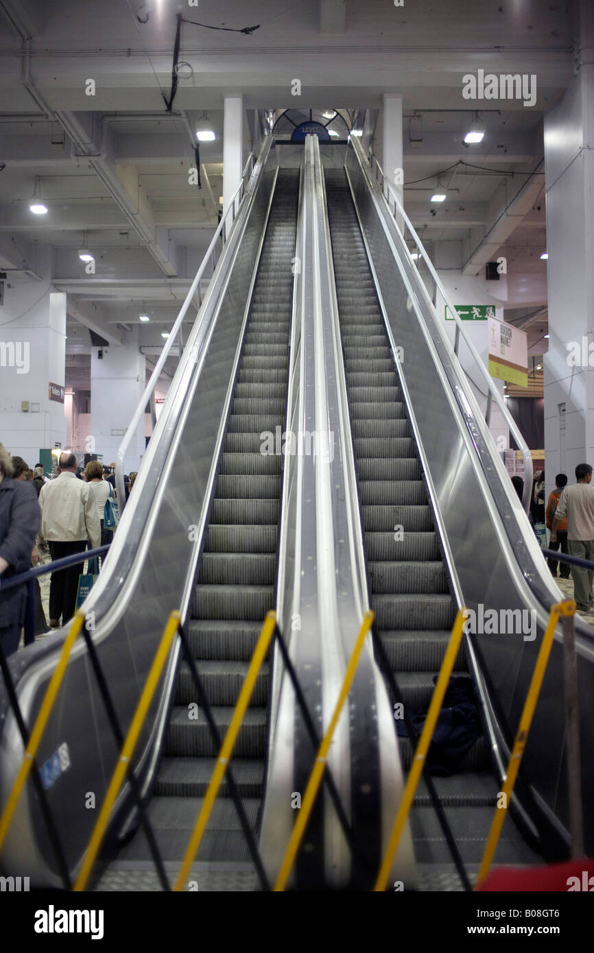 A moving staircase Stock Photo - Alamy