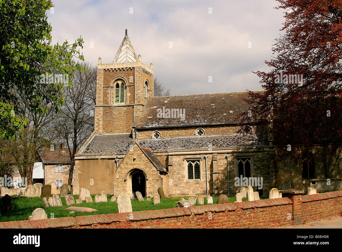 St Marys church Farcet village Cambridgeshire England Britain UK Stock ...