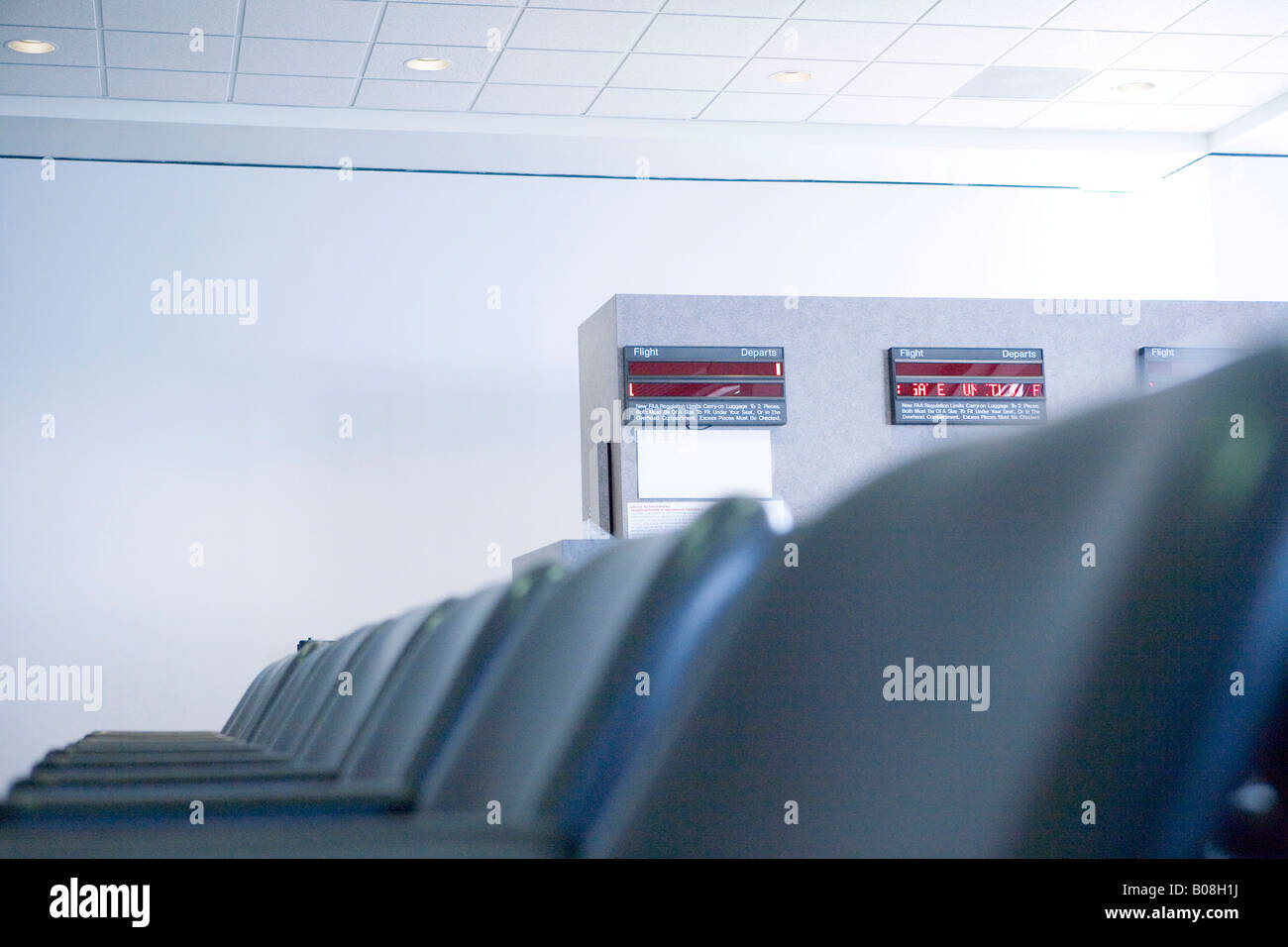 Airport waiting area Stock Photo - Alamy