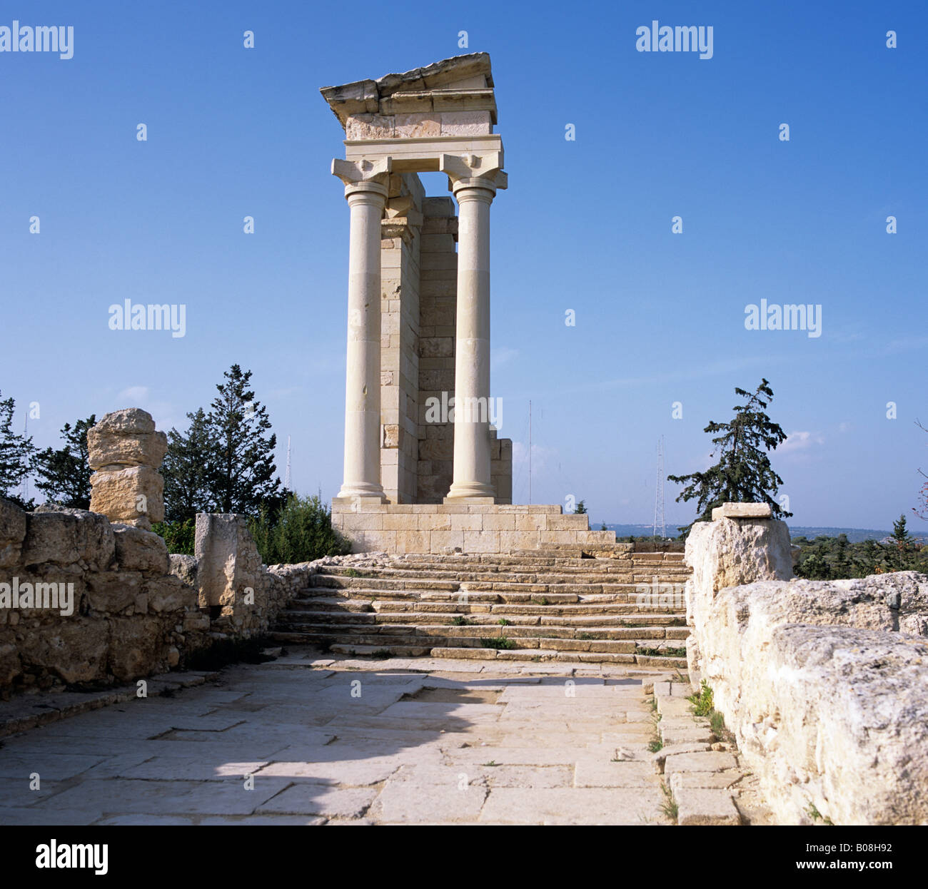 Ancient Sanctuary Of Delos Greek Islands Greece Hellas Stock Photo - Alamy
