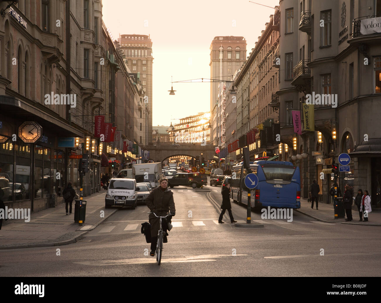 Stockholm rush hour traffic hi-res stock photography and images - Alamy