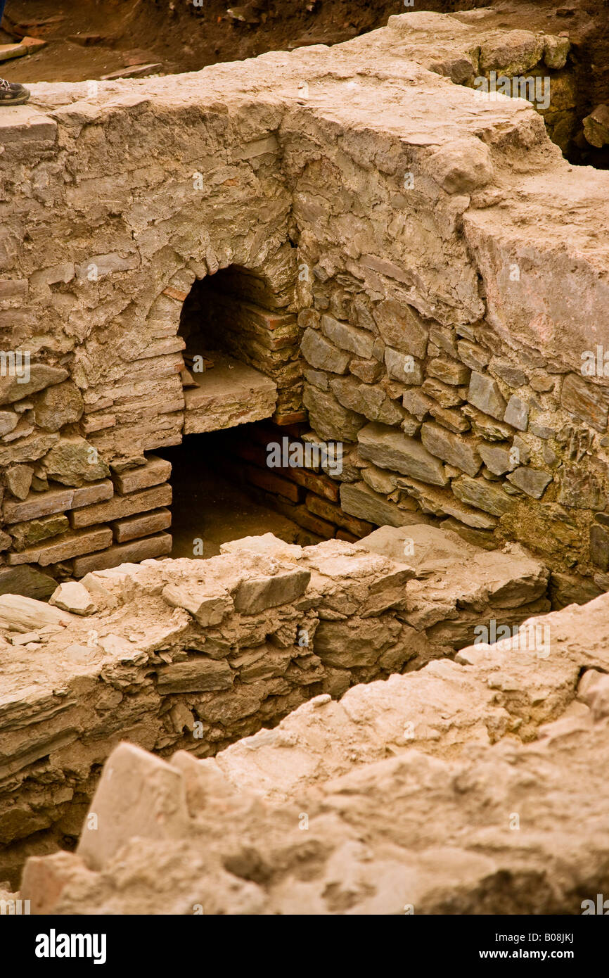 The Viminacium Archaeological Site in Kostolac, Serbia. This site is of ...