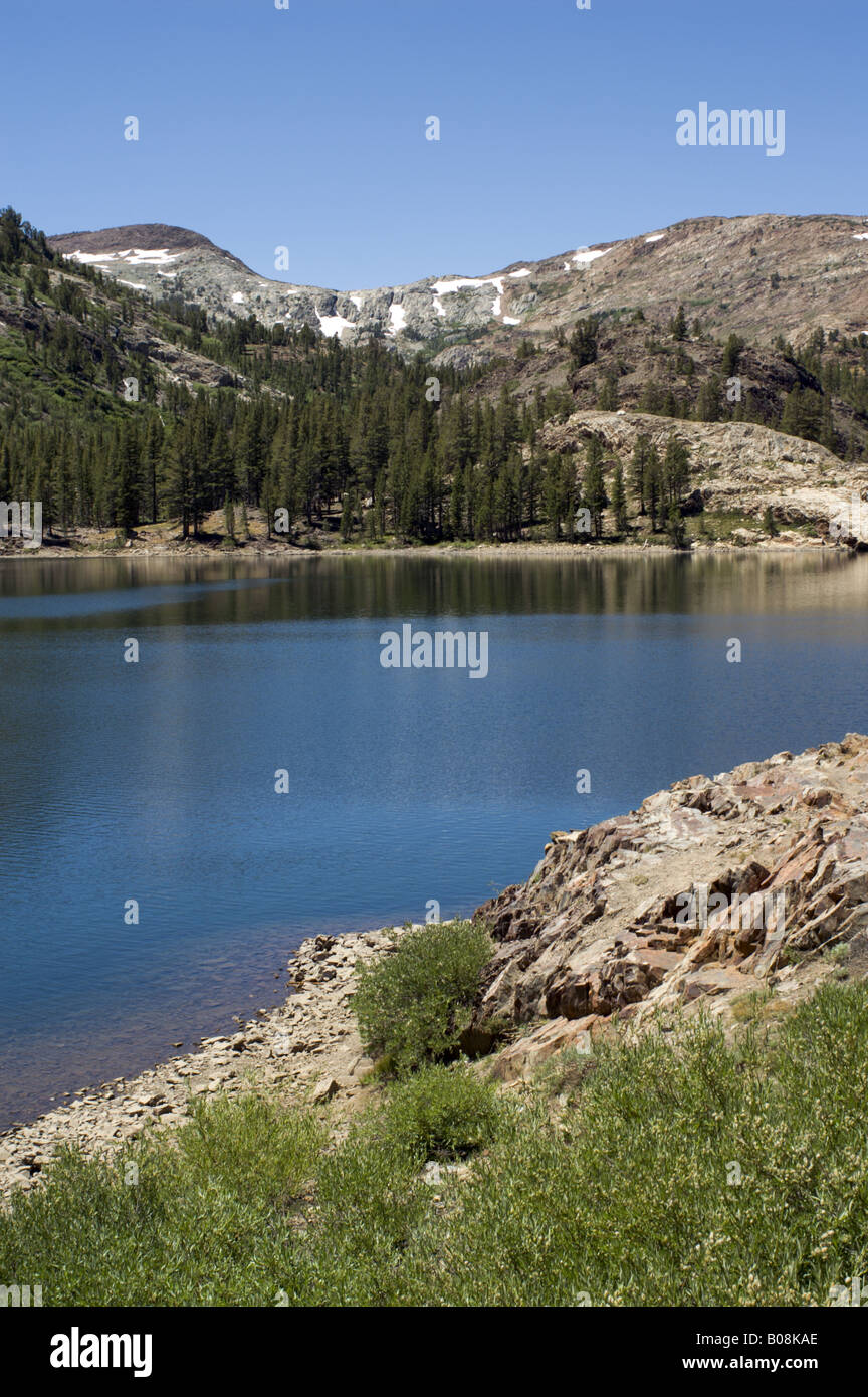 Yosemite ellery lake mountains hi-res stock photography and images - Alamy