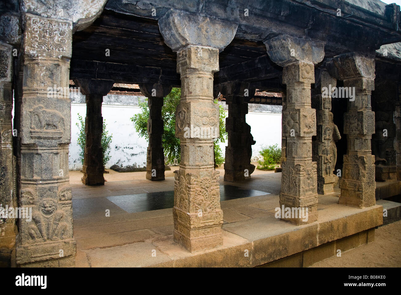 A building in Padmanabhapuram Palace, Padmanabhapuram, near Thuckalay ...