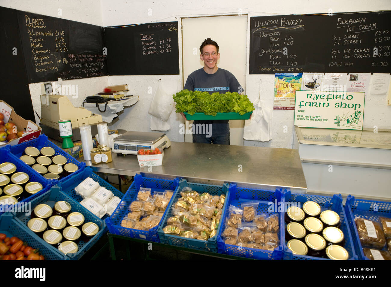 Black isle farm shop hi-res stock photography and images - Alamy