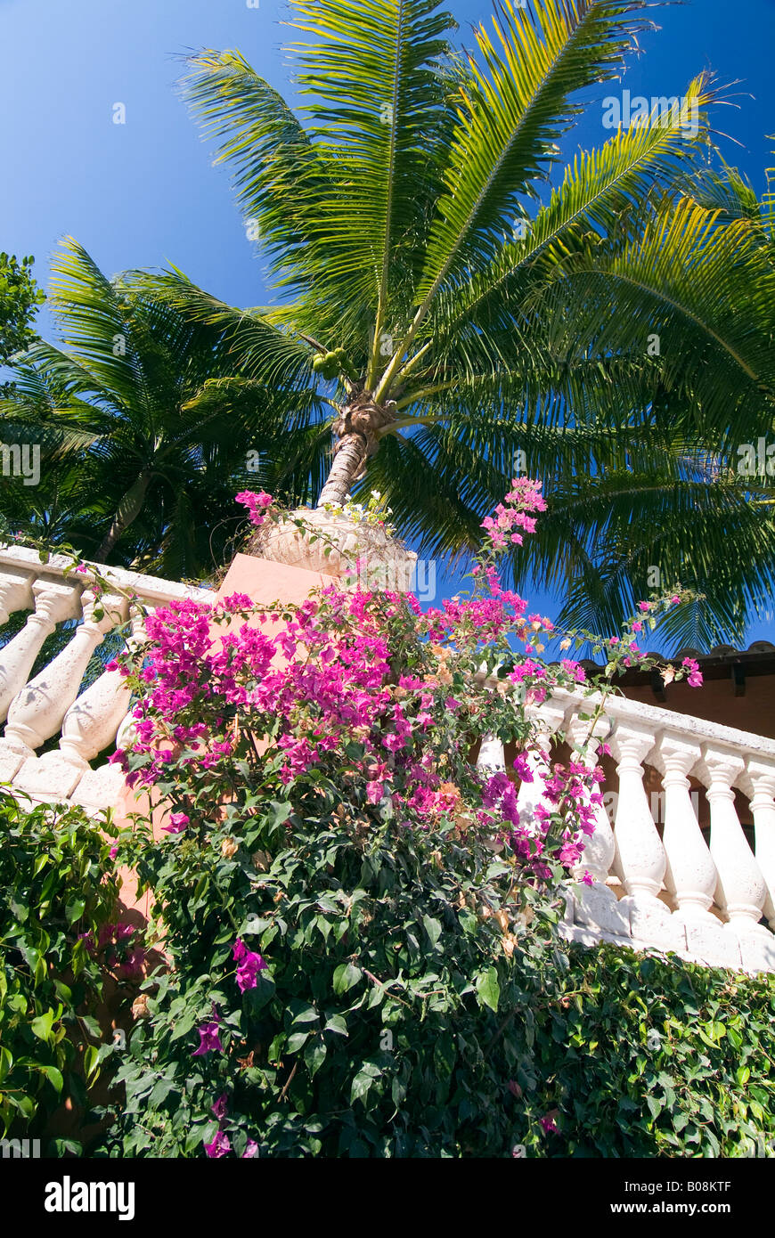 Spanish Colonial Style Architecture Miami High Resolution Stock ...