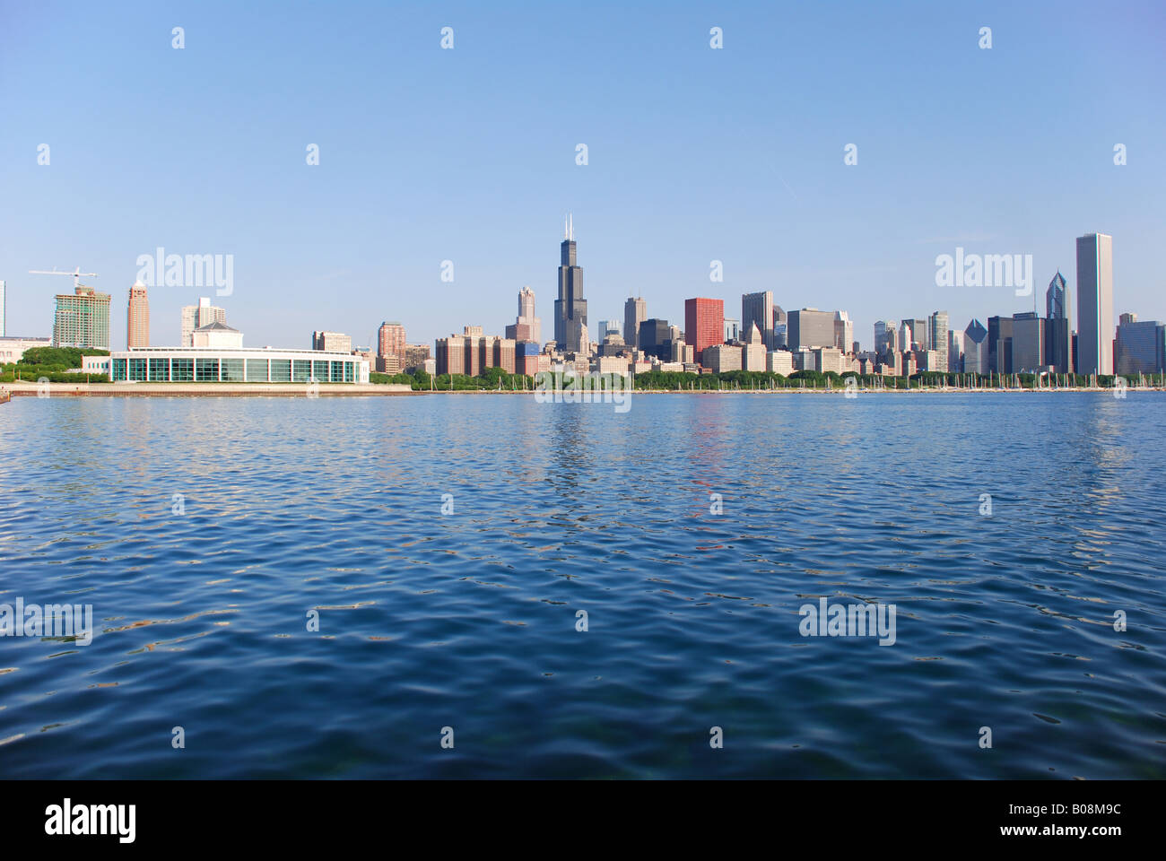 Chicago Illinois USA, Lake Michigan Stock Photo - Alamy
