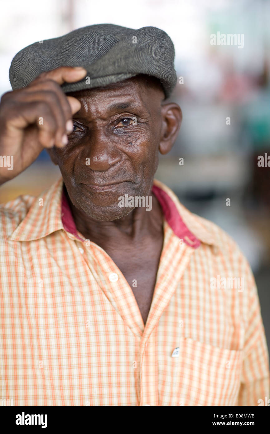 Caribbean local man Stock Photo - Alamy