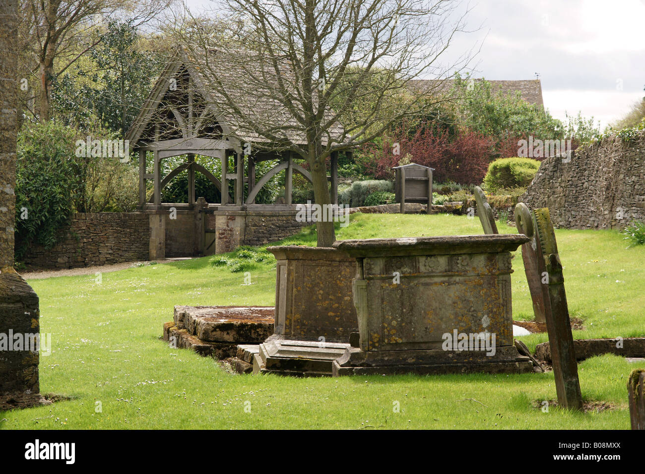 Miserden church cotswold hi-res stock photography and images - Alamy