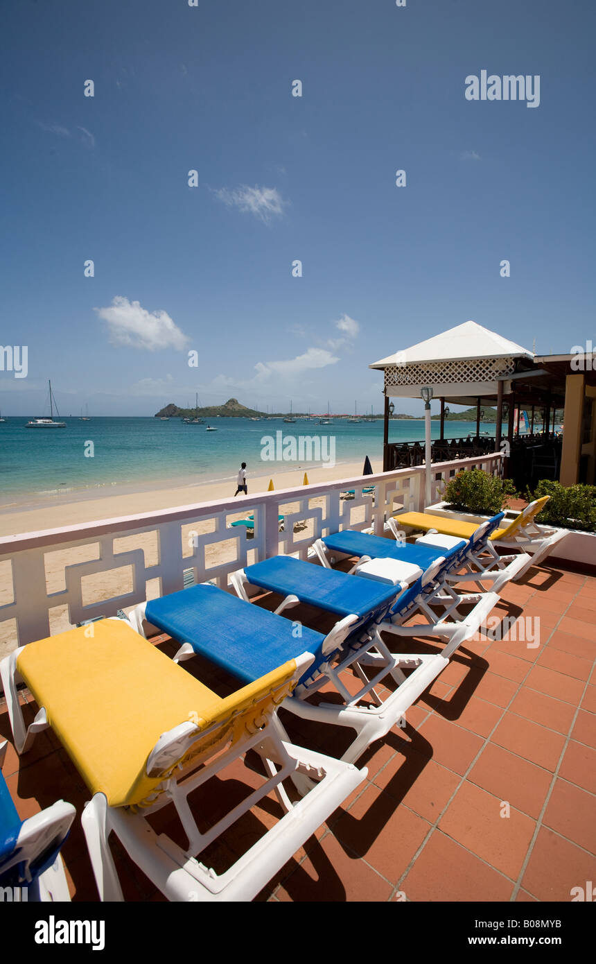 Reduit Beach, Rodney Bay, St Lucia Stock Photo - Alamy