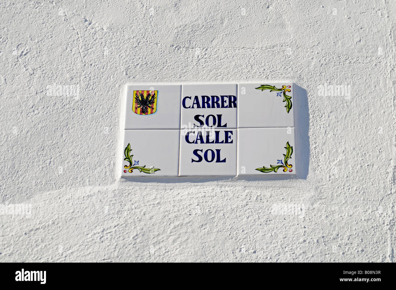 Spanish street signs hi-res stock photography and images - Alamy