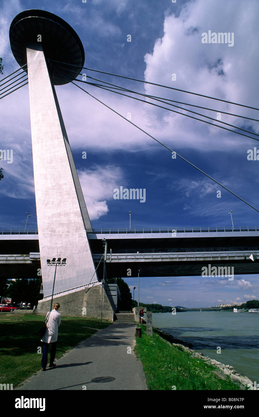 Bratislava bridge snp in hi-res stock photography and images - Alamy
