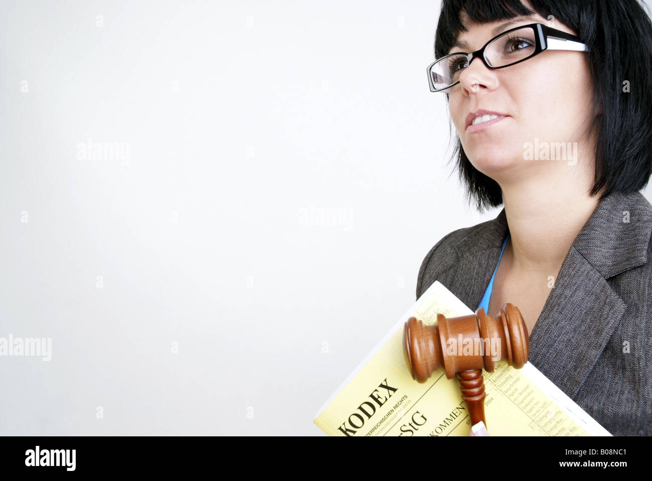 woman judge, jurist Stock Photo - Alamy
