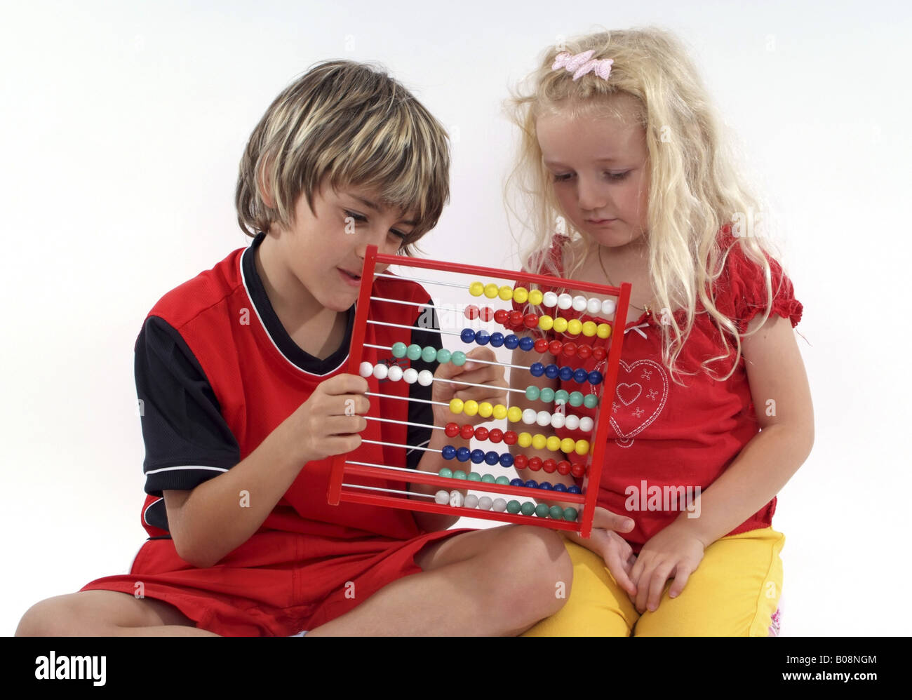 children with abacus Stock Photo - Alamy