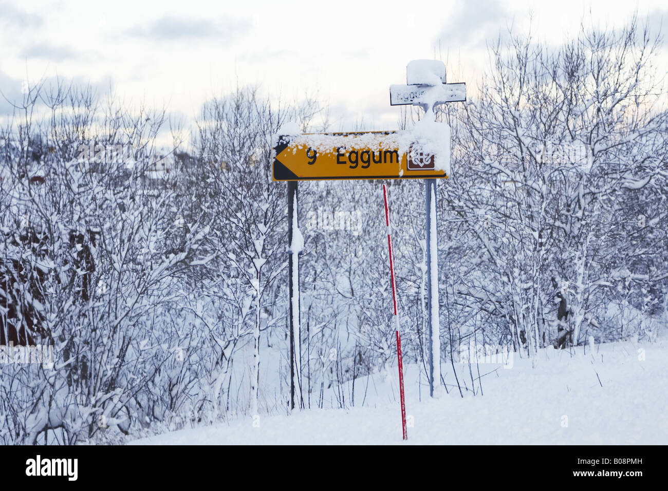 Scandinavian road sign hi-res stock photography and images - Alamy