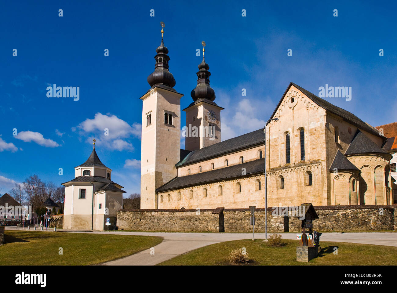 Gurk Cathedral Carinthia Austria Stock Photos & Gurk Cathedral ...