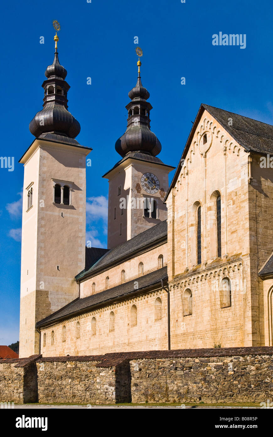 Gurk Cathedral Carinthia Austria Stock Photos & Gurk Cathedral ...