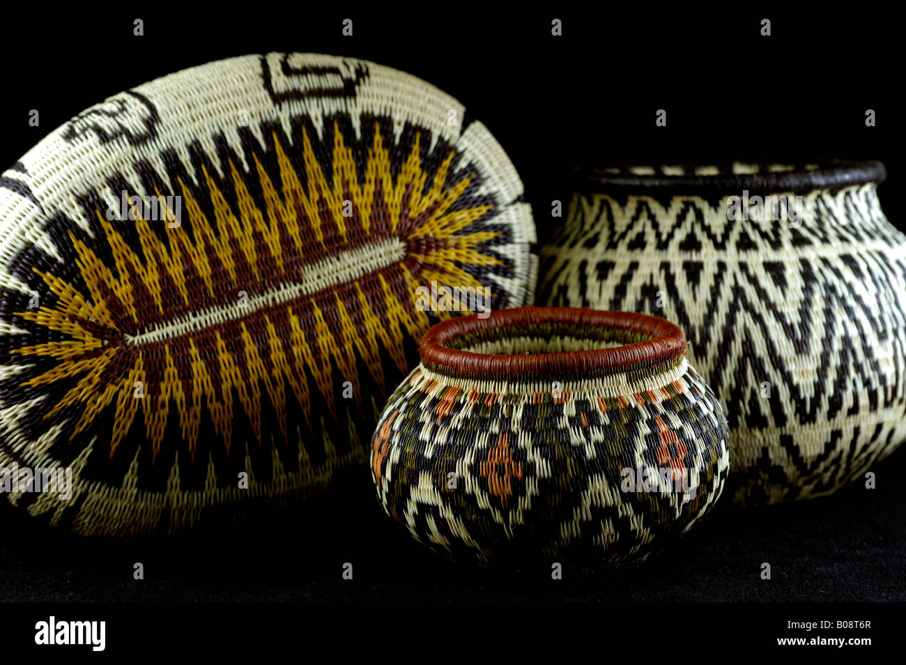 Latin America, Panama, Panamanian arts & crafts.Traditional Embera ...