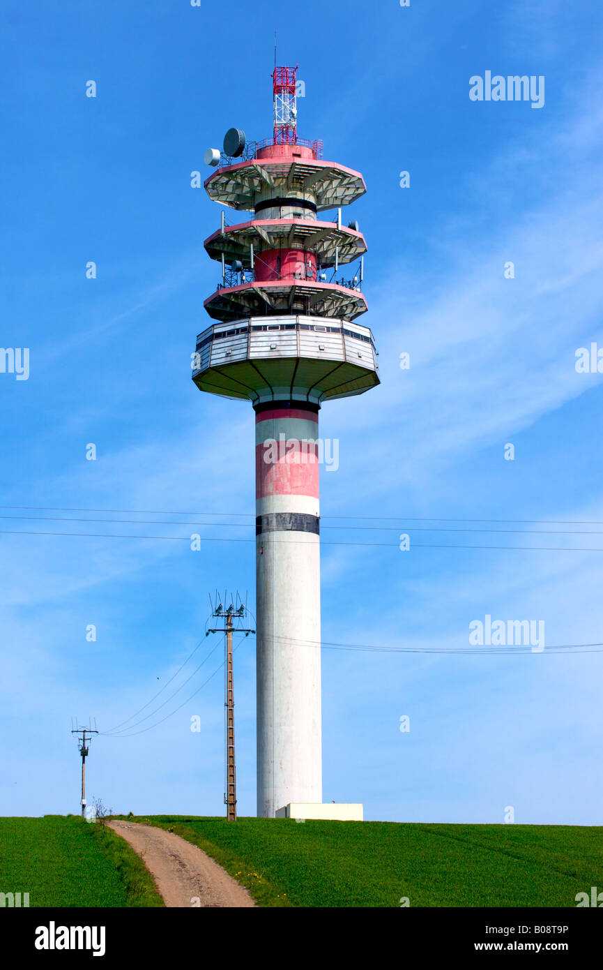 complex control tower over the sky Stock Photo - Alamy