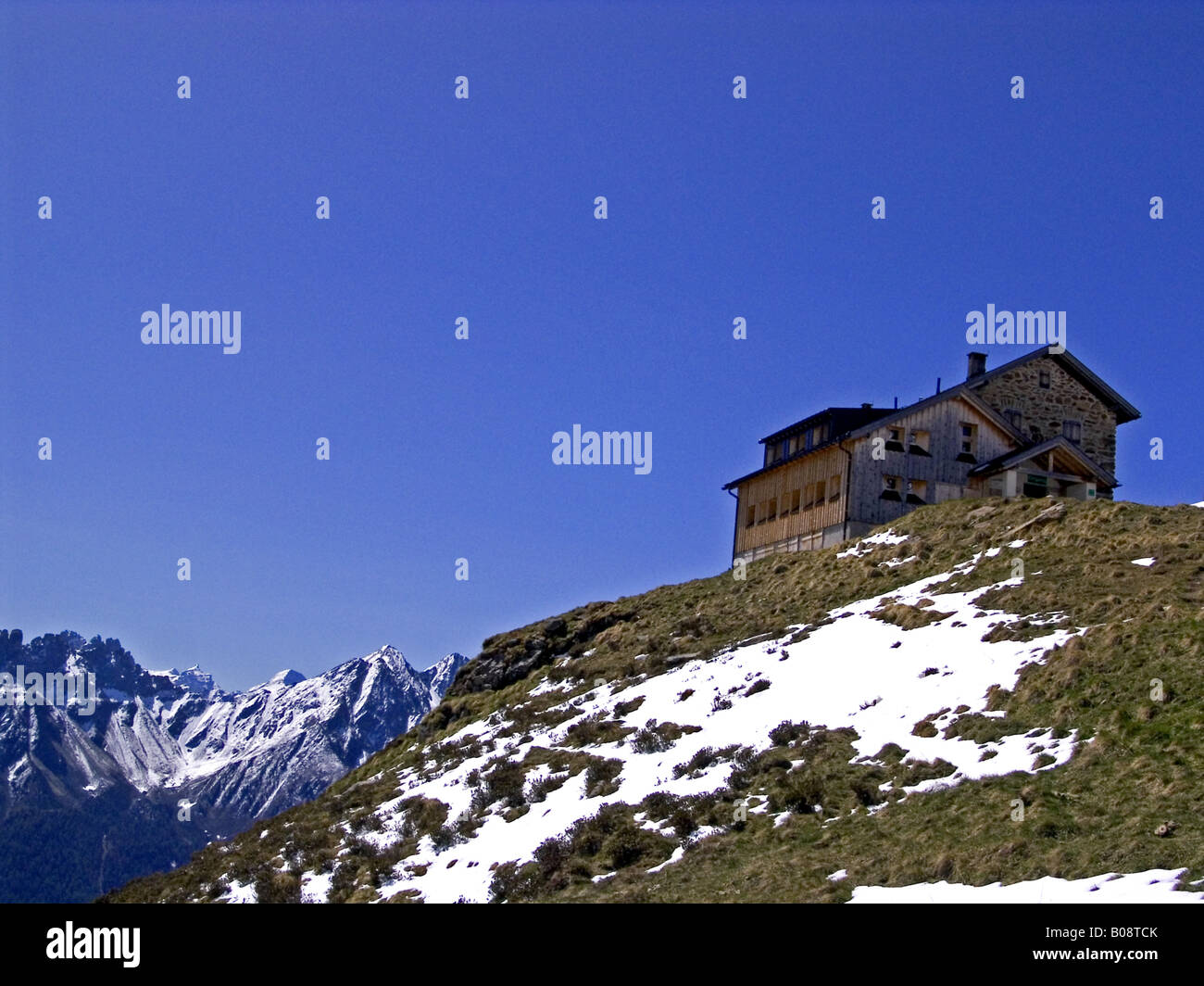 Starkenburg alpine hut 2229m hi-res stock photography and images - Alamy