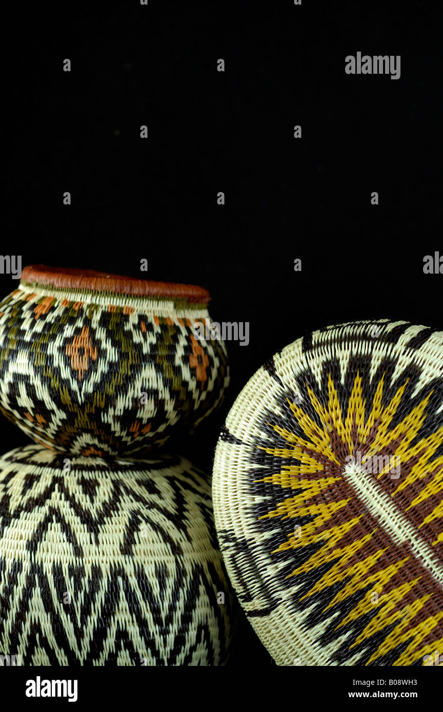 Latin America, Panama, Panamanian arts & crafts.Traditional Embera ...
