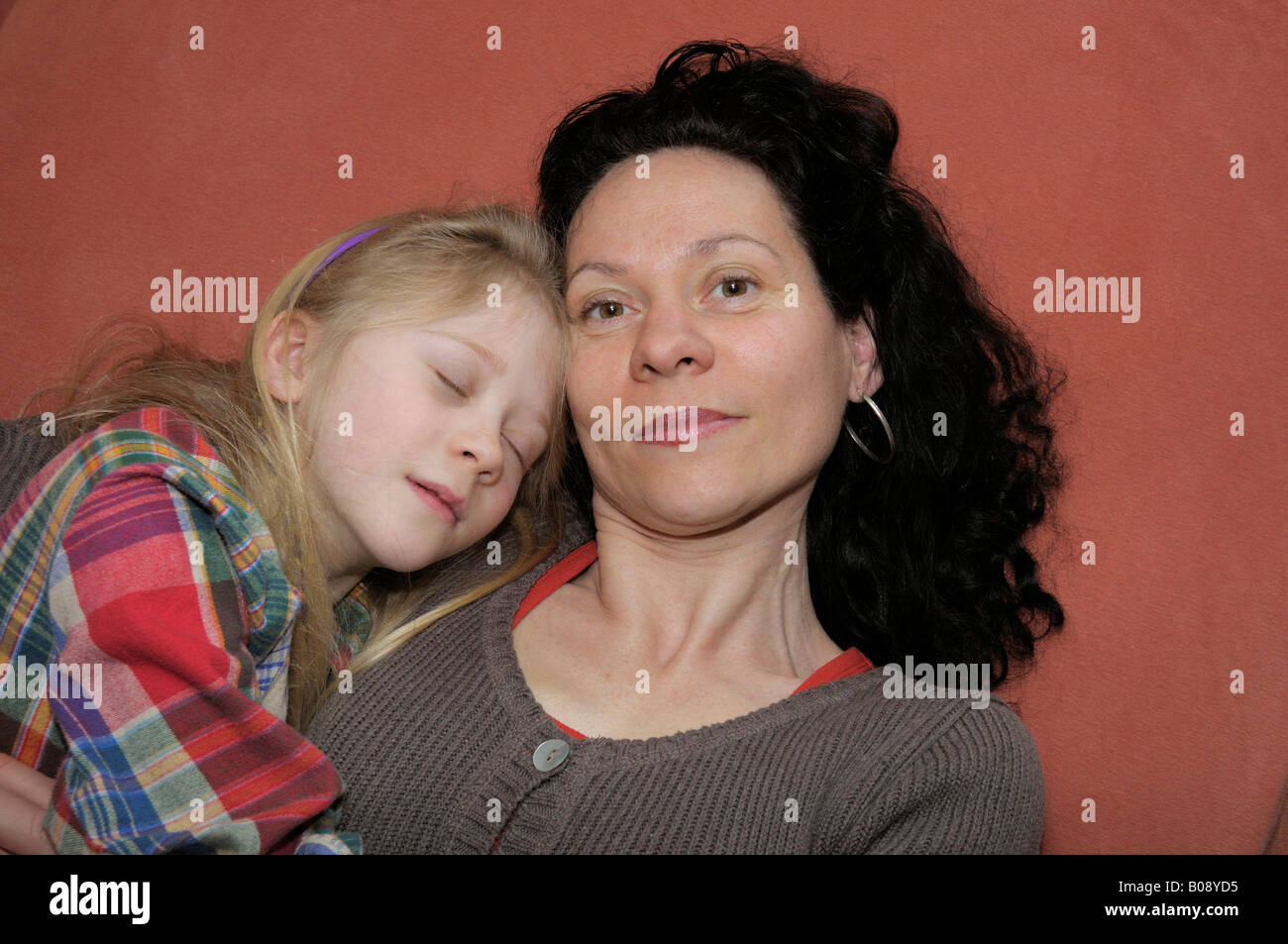 Mother with child, 10 years old Stock Photo - Alamy