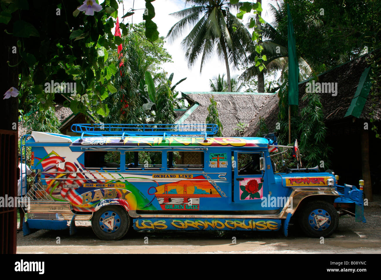 Colorful jeepneys in philippines hi-res stock photography and images ...