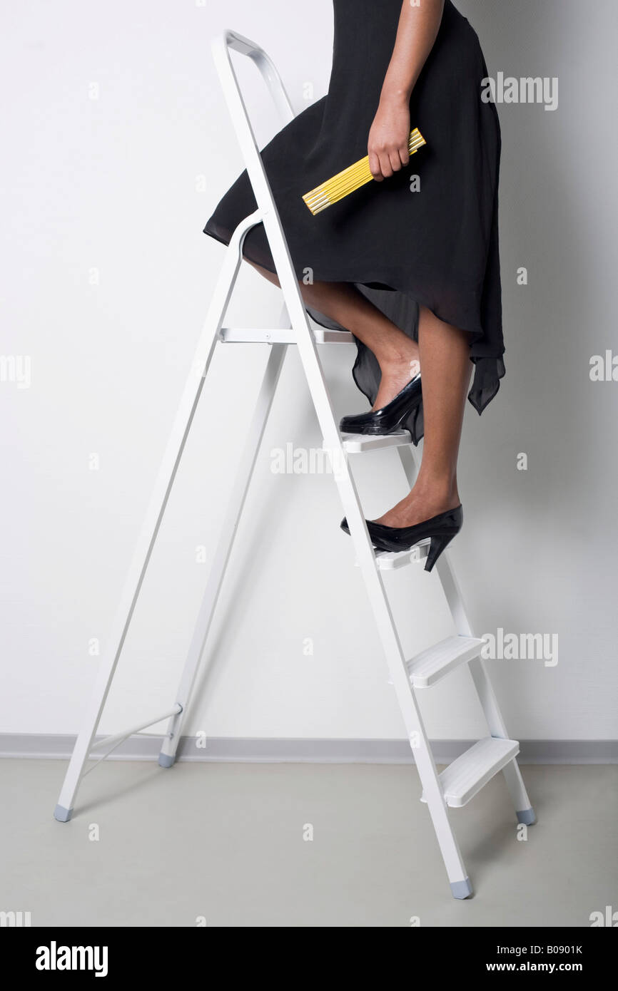 High heels ladder hi-res stock photography and images - Alamy