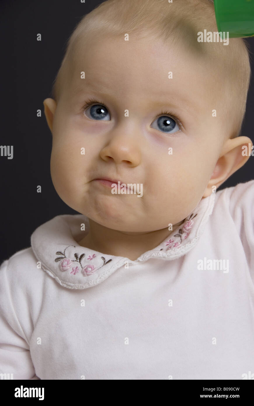 portrait of a cute baby Stock Photo - Alamy