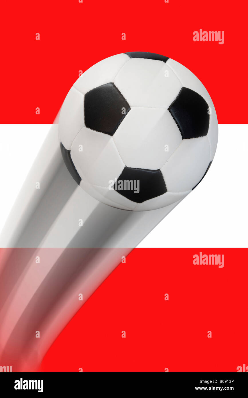 Austrian flag flies in hi-res stock photography and images - Alamy