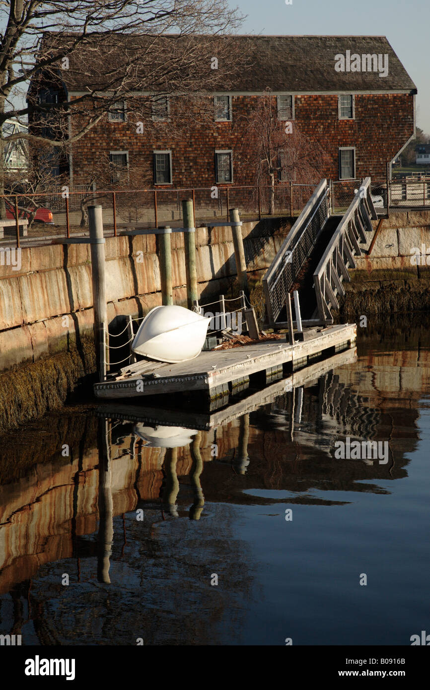 Portsmouth Harbor at sunrise from Pierce Island Located in Portsmouth ...